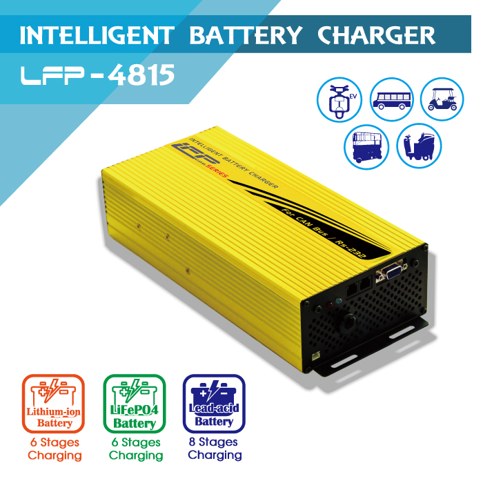 LFP Series 48V 15A LiFePO4 Battery Charger_Industrial_Battery Charger ...