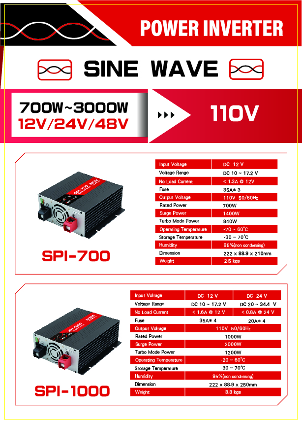 SPI-2000 24V Pure Sine Wave Power Inverter 2000W_Power Inverter_Product | 麻新電子股份有限公司 MASHIN ...